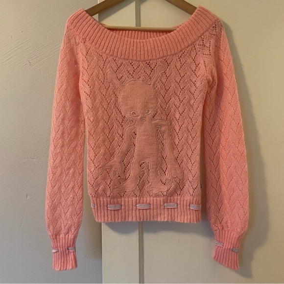 Gsus Sindustries | Sweaters | Gsus Sindustries Offtheshoulder Alien ...